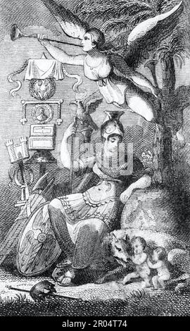 victory goddess, victoria, roman mythology, victorias Stock Photo - Alamy