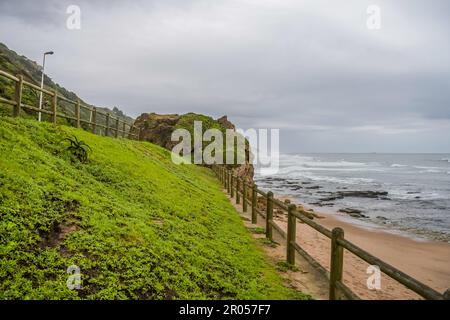 Cave rock monument at Brighton beach Bluff Durban KZN Stock Photo - Alamy