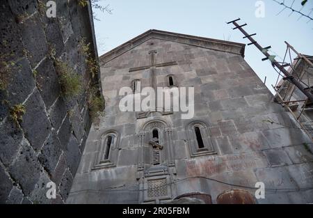 The Rustic Kobayr Monastery in Alaverdi, Armenia at Dusk Stock Photo ...