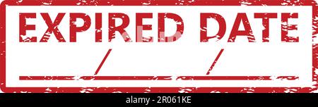 Expired date mark for product, termination and limitation. Vector ...
