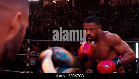 CREED III (2023), directed by MICHAEL B. JORDAN. Credit: Metro-Goldwyn ...