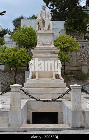 Athens first cemetery averoff 2 Stock Photo - Alamy