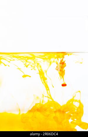 Ink drop in water. Abstract background Stock Photo - Alamy