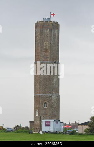 The Hanoverian tower or Naze Tower, Walton on the Naze town, Tendring ...