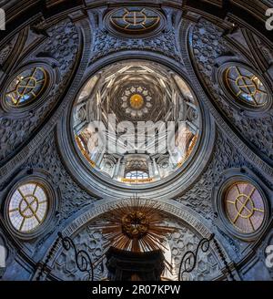 Guarini's dome on the Capella della Sindone in the Palazzo Reale in ...
