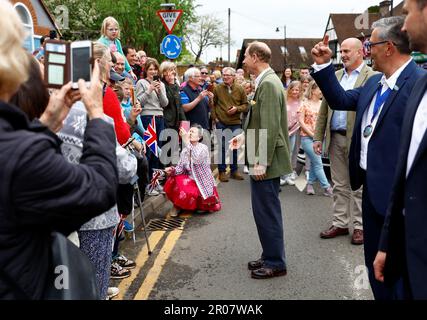 King Charles III greets General Sir James Hockenhull, Commander of ...