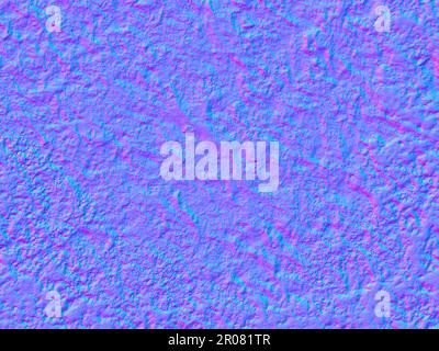 Normal map basalt, Normal mapping basalt Stock Photo - Alamy
