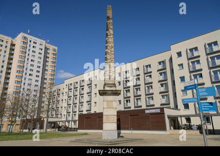 Obelisk des Neustädter Tores, Breite Straße, Potsdam, Brandenburg ...