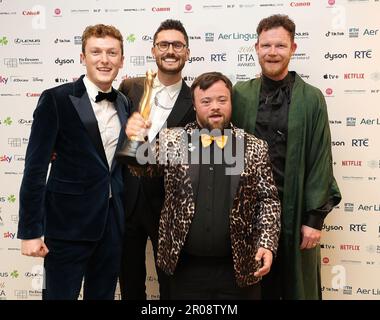 Ross White, Tom Berkeley, James Martin and Seamus O'Hara with their ...