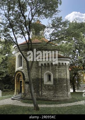 The Rotunda of St. Martin is the largest preserved rotunda in Prague ...
