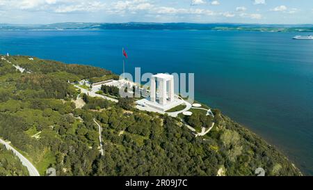 Martyrs Monument, representative cemeteries drone shot. Cemetery of ...