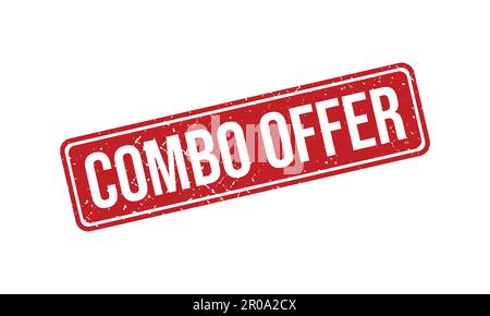 Combo Offer Rubber Stamp. Combo Offer Grunge Stamp Seal Vector ...