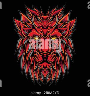lion king vector illustration Stock Vector Image & Art - Alamy