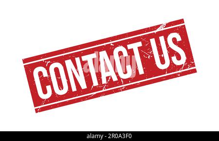 Contact Us Rubber Stamp. Contact Us Rubber Grunge Stamp Seal Vector ...