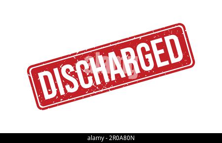 Discharged Rubber Stamp. Discharged Grunge Stamp Seal Vector ...