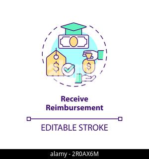 Reimbursement concept icon Stock Vector Image & Art - Alamy