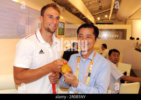 Alexander Grimm (rechts) Olympiasieger Kanu K1Olympia 2008 - Peking ...