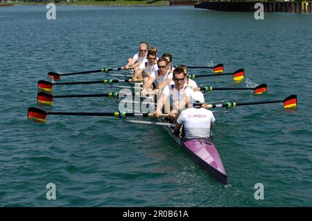 Der Deutschlandachter : Florian Eichner Stock Photo - Alamy