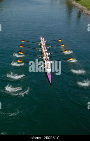 Der Deutschlandachter : Florian Eichner Stock Photo - Alamy