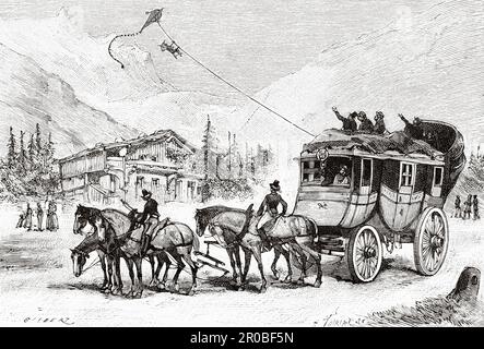 Experiments with kites, project of a float for balloons in sea voyages ...