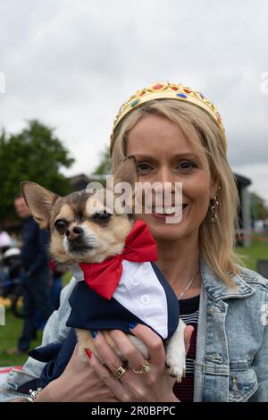 Datchet, Berkshire, UK. 7th May, 2023. The Datchet Border Morris ...