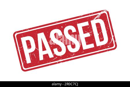 Passed Rubber Stamp Seal Vector Stock Vector Image & Art - Alamy