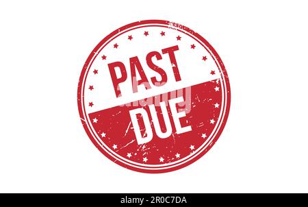 past due stamp. sign. seal Stock Vector Image & Art - Alamy