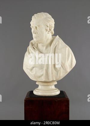 Bust of David Cox (1783-1859), 1860 Stock Photo - Alamy