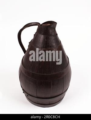 Coopered Jug, 1750-1800. Pinto Collection - Purchased from Edward H ...