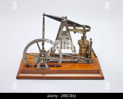 Model Beam Engine, 1870. Maker: A Turner Lynn Stock Photo - Alamy