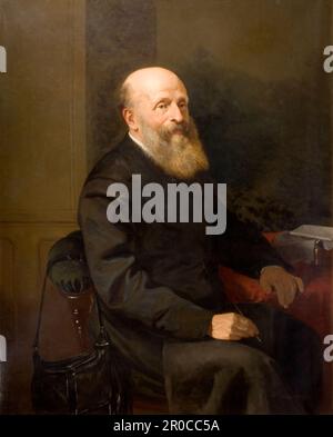 Portrait Of John Birt Davies 1873 by William Thomas Roden Stock Photo ...