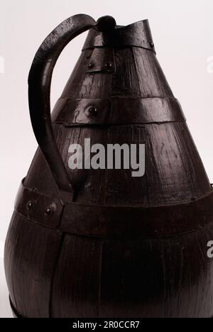 Coopered Jug, 1750-1800. Pinto Collection - Purchased from Edward H ...