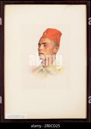 The Allies: France: Tunisian Auxiliary, Mohamed Ben Nadroe of Jadary ...