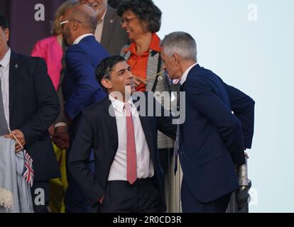 Prime Minister Rishi Sunak with director of Small Boats Operational ...