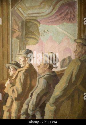 Music Hall Audience, 1945 By Lessore (d. 1945), Oil Painting, Theatre ...