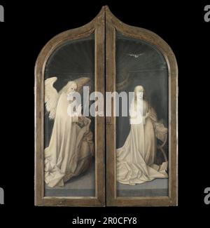 The Annunciation, Adoration of the Magi, The Circumcision, 1510-12. Adriaen Isenbrandt Stock ...