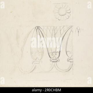 Frieze designs of Rosette, Lotus Leaves and Anthemia, 1893-1900. Artist ...