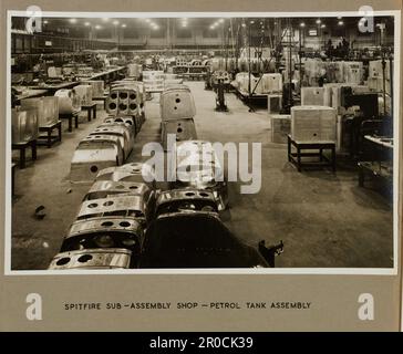 Photograph Album: WWII Castle Bromwich Aeroplane Factory, Birmingham ...