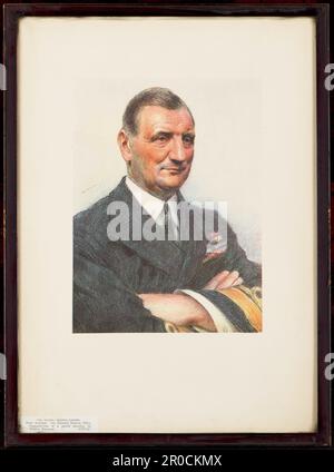 The portrait of Sir Edward Heaton Ellis captures the distinguished ...