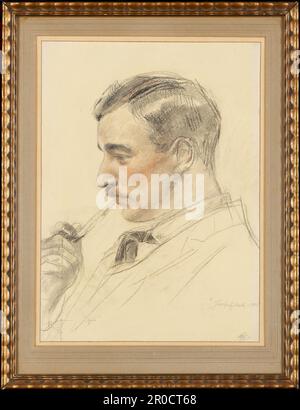 Portrait of Austin Charlewood Turner, 1925 Arthur Joseph Gaskin (d.1928 ...