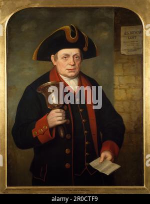 Portrait of Jacob Wilson (1799-1882) Last Birmingham Town Crier, 1868 ...