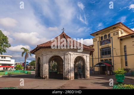 Magellan Cross Pavilion on Plaza Sugbo in cebu city, philippines Stock ...