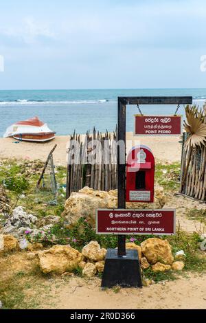 Point Pedro the most northerly point of Sri Lanka, Ceylon Stock Photo ...