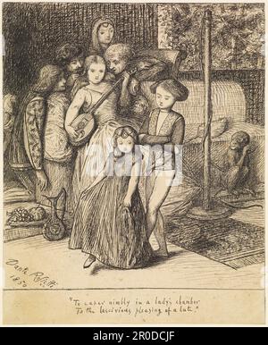 'To caper nimbly in a Lady's Chamber' by Dante Gabriel Rossetti is a ...