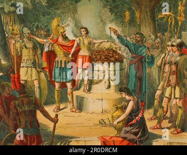 Hannibal Barca (247-183 BC). Carthaginian general and statesman ...