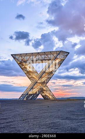 The Saar Polygon, a monument commemorating the coal mining industry ...