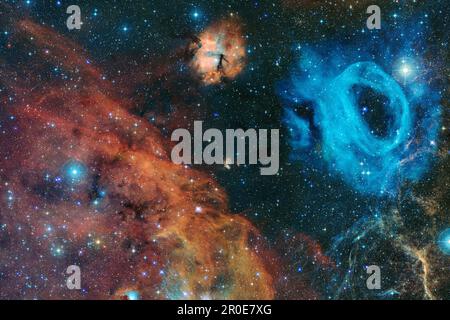Awesome of endless cosmos. Science fiction wallpaper. Elements of this ...