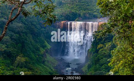 Kambadaga waterfalls, Fouta Djallon, Guinea Conakry, West Africa ...