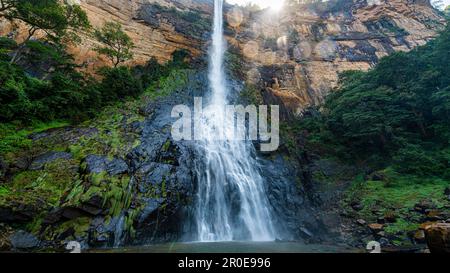 Ditinn waterfall, Fouta Djallon, Guinea Conakry Stock Photo - Alamy