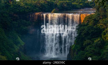 Kambadaga waterfalls, Fouta Djallon, Guinea Conakry, West Africa ...